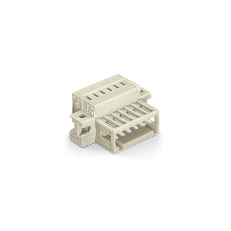 Wago - 734-302/019-000 - Male Connector, With Fixing Flanges 2-Pole ...