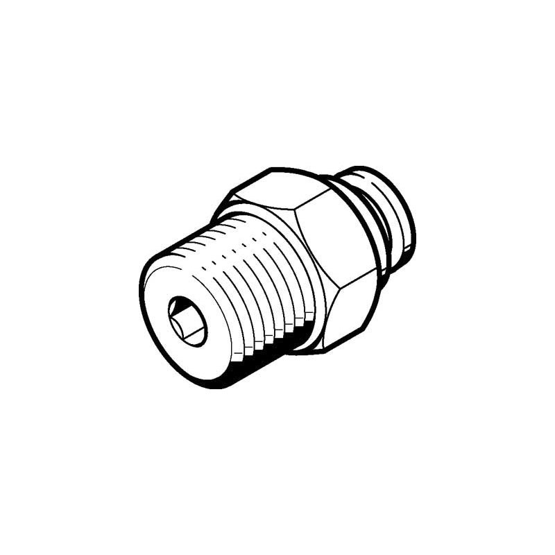 Festo - 533269 QB-10-32-UNF-1/4-U - Push-in fitting | Rowse Pneumatics