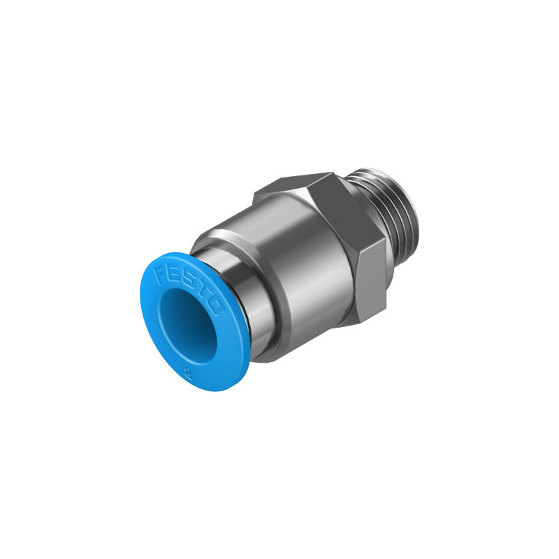 Festo - 186098 QS-G1/8-8 - Push-in fitting | Rowse Pneumatics
